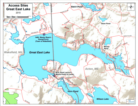 Geography & Maps | Great East Lake Association